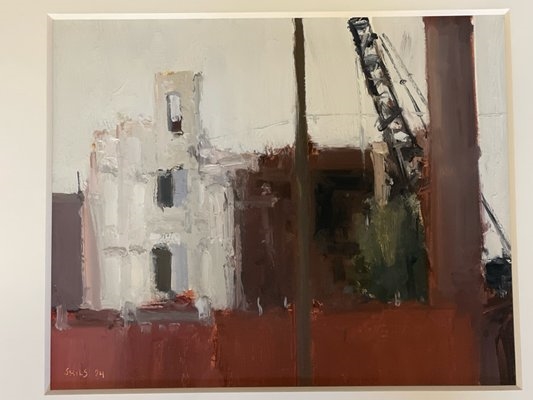 Stuart Shils | Remains of the Quaker Lace Building | MutualArt