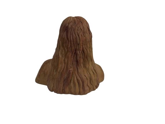 Deborah Mccabe | Modern art terracotta bust of a long-haired woman ...