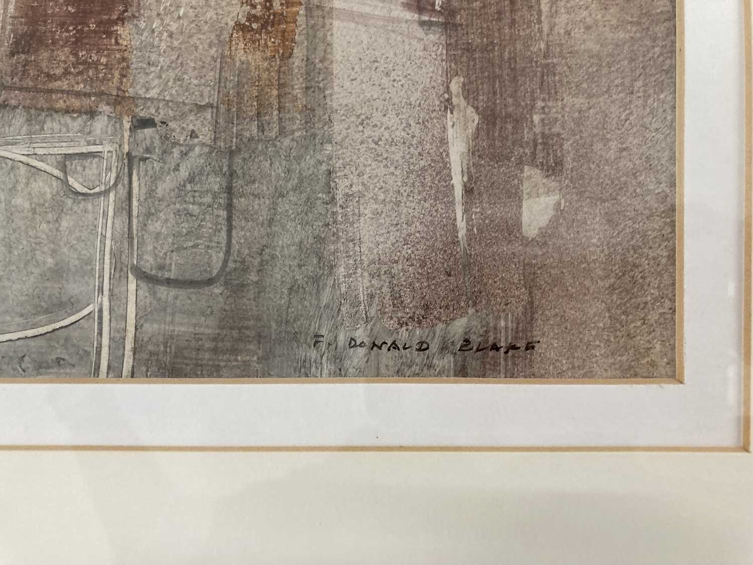 Fredrich Donald Blake | Mixed media watercolour, pen and ink on clay ...