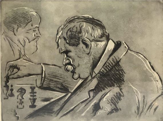 Joseph Margulies | Joseph Margulies Etching On Paper | MutualArt