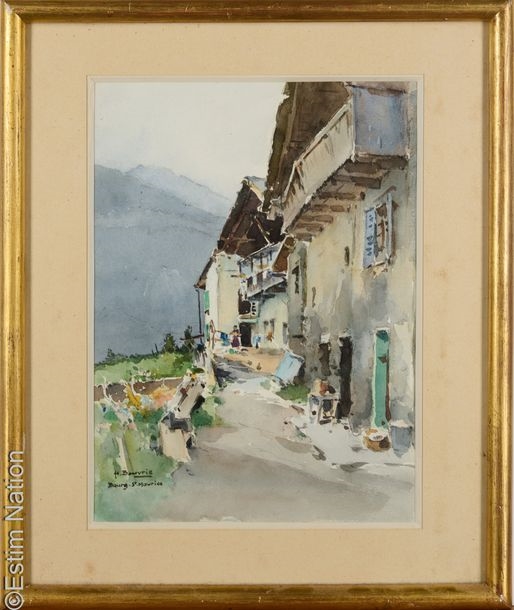 Henry Bouvrie | Chalet in Bourg-Saint-Maurice | MutualArt