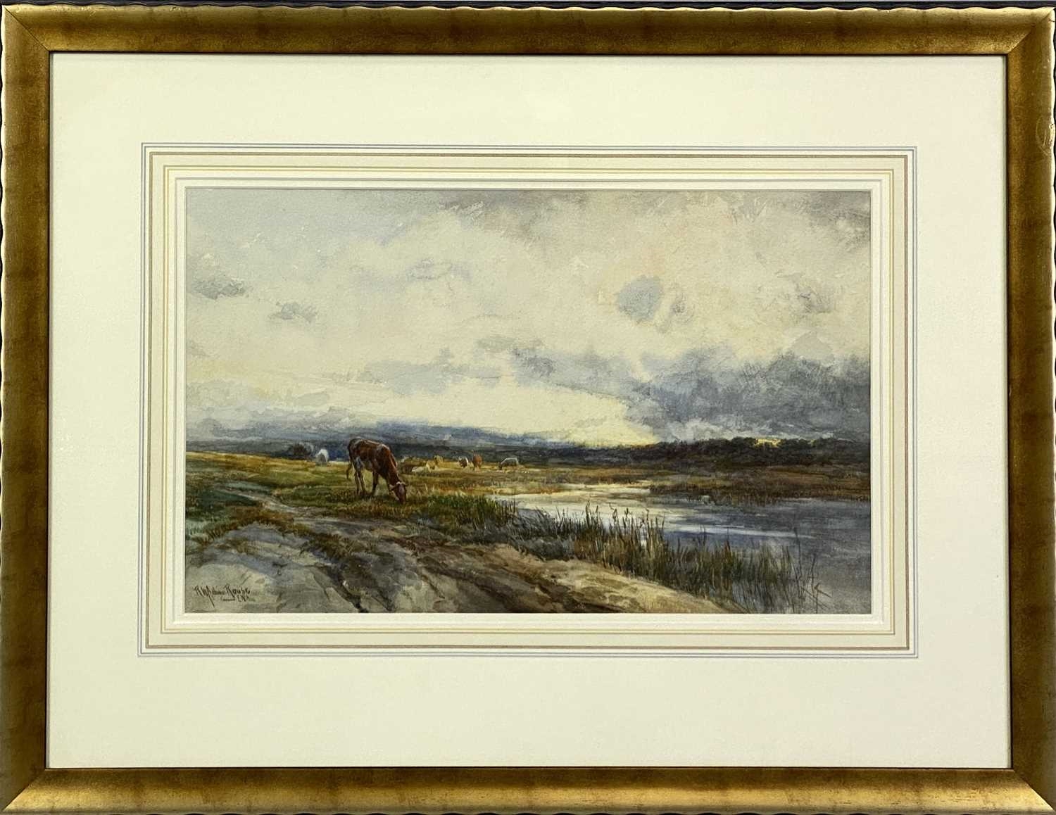 Robert William Arthur Rouse | landscape with cattle | MutualArt