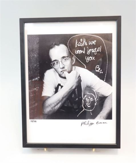 Philippe Bonan | Philippe BONAN and BEN Portrait of Keith Haring ...