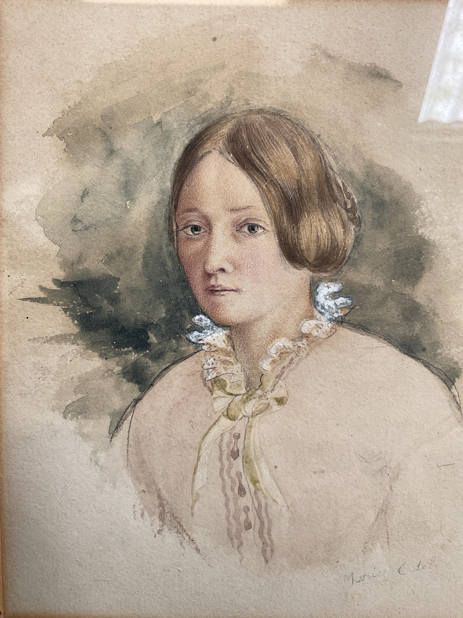 Maria Cosway | watercolour portrait of a woman | MutualArt