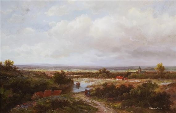 John Wiver | Fishers In The Landscape | MutualArt