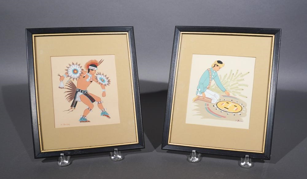 Harrison Begay | The Dancer and Sand Art | MutualArt