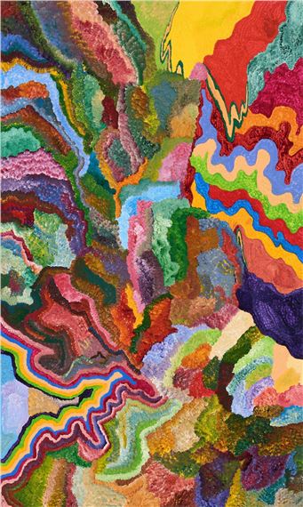 Faith Thompson Nelson | Colours Running Across the Land (2023) | MutualArt