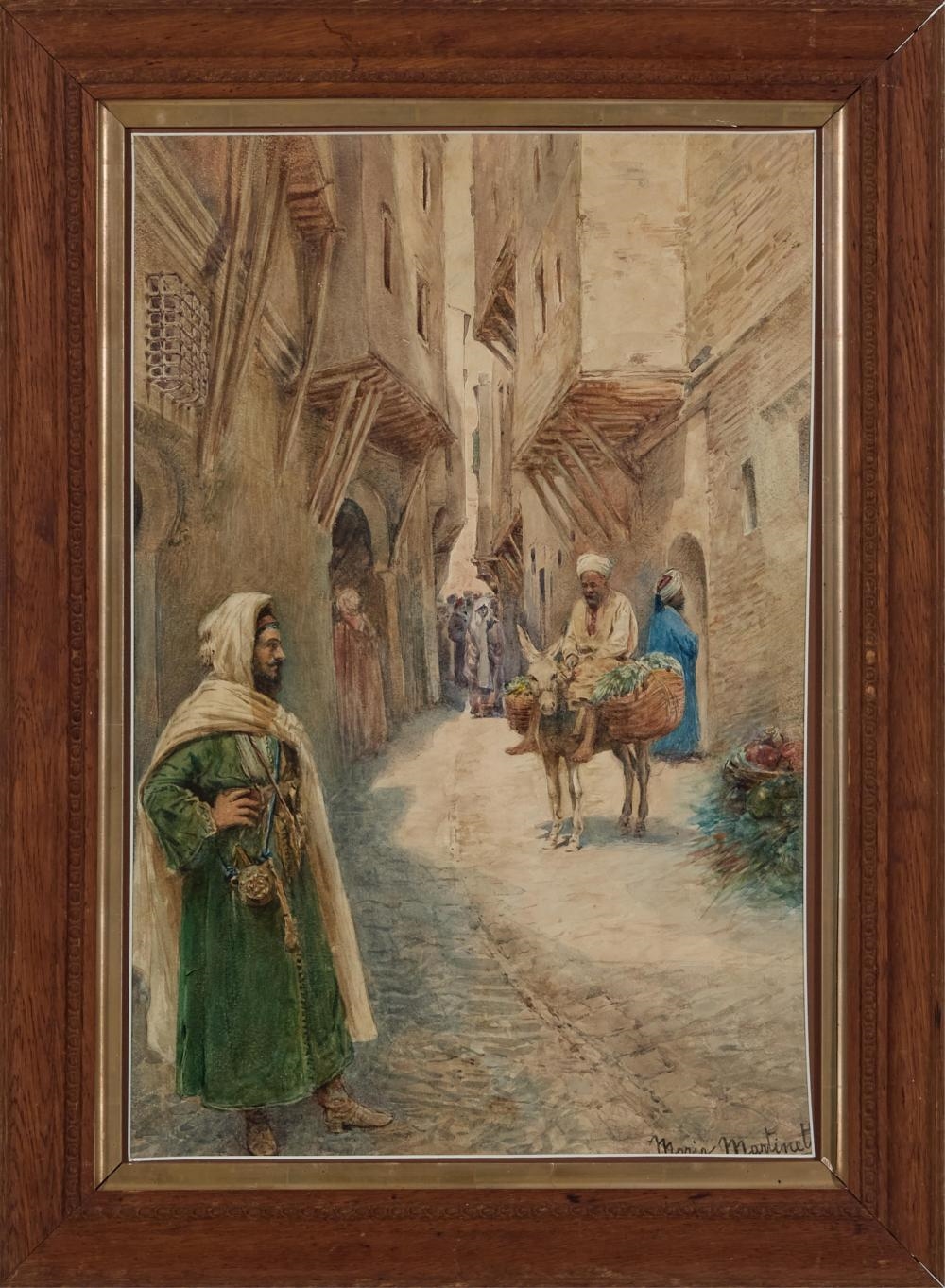 Maria Martinetti | North Africa Street Scene | MutualArt
