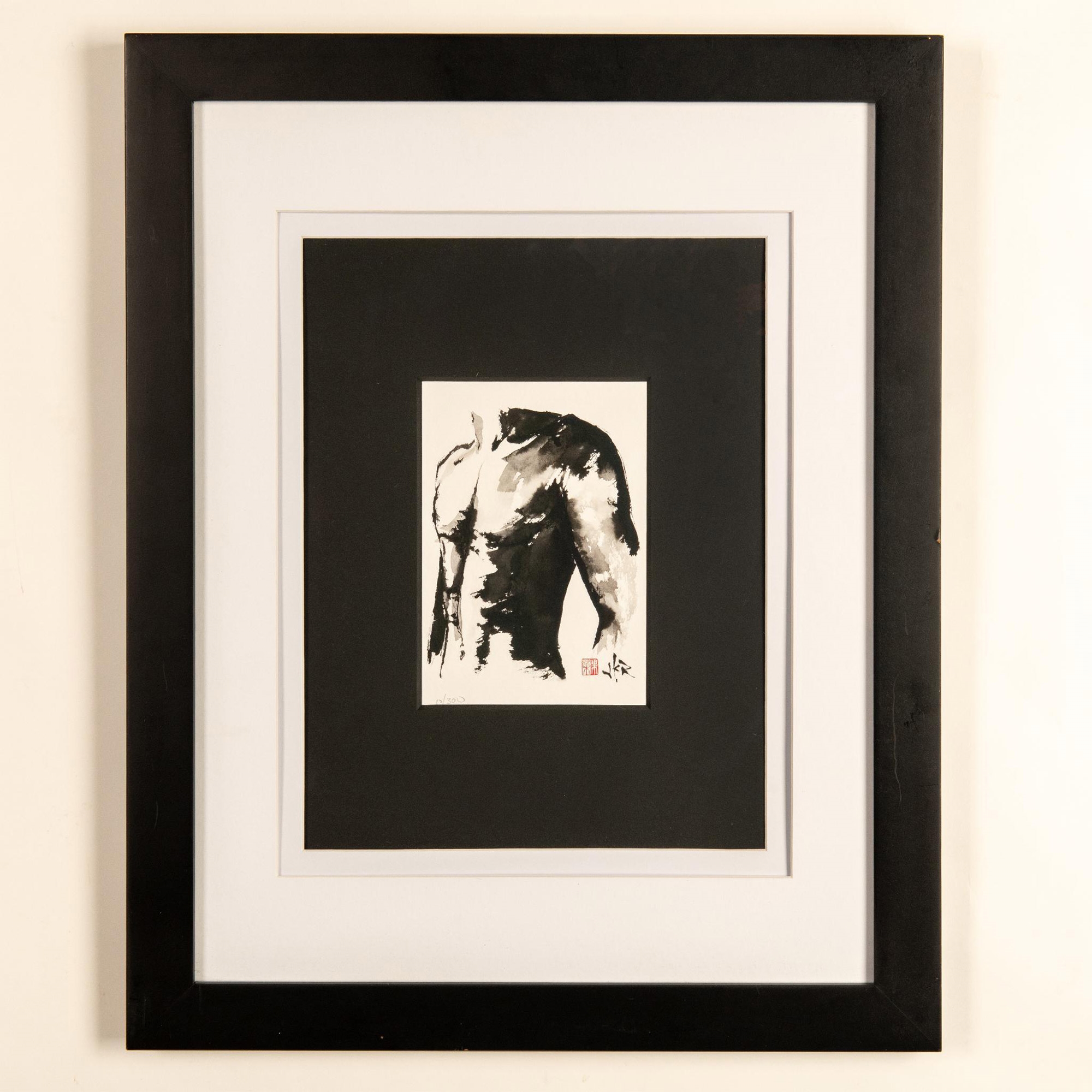 Julie Keaton-Reed | Julie Keaten-Reed, Male Nude Giclee on Paper ...