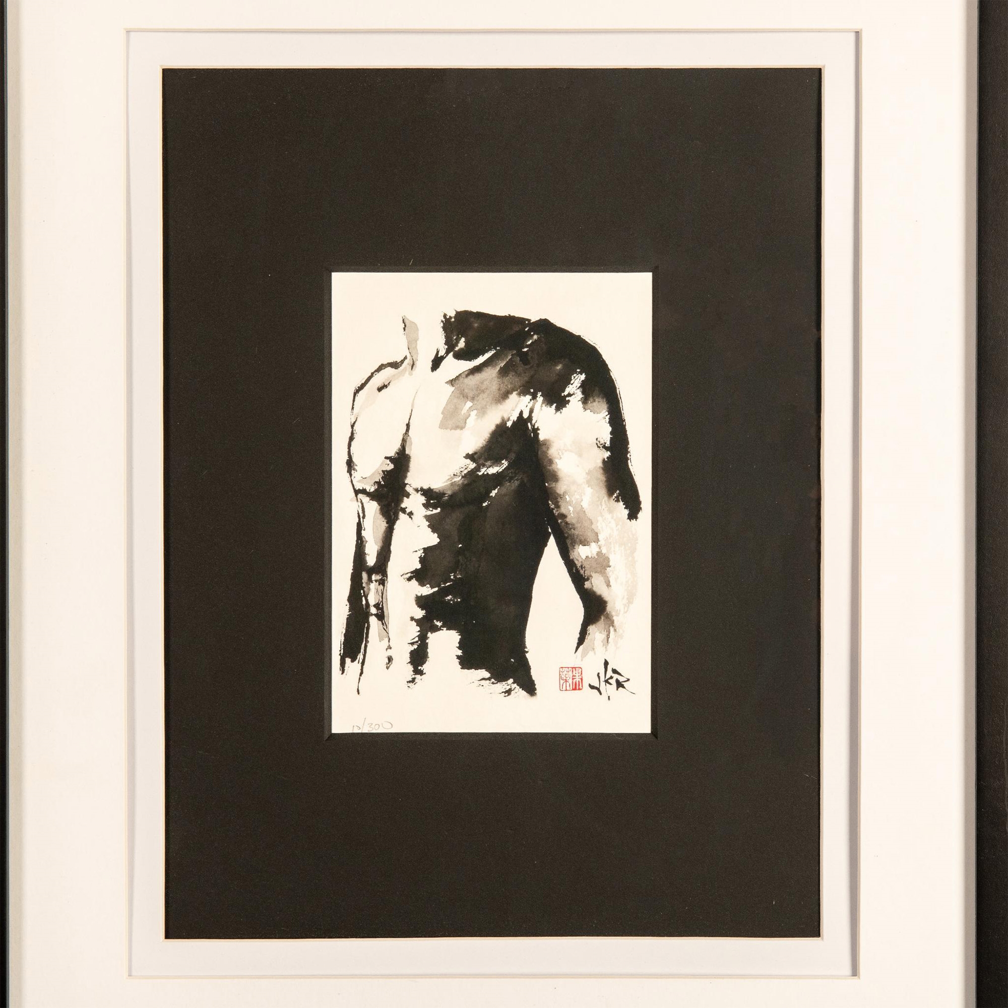 Julie Keaton-Reed | Julie Keaten-Reed, Male Nude Giclee on Paper ...