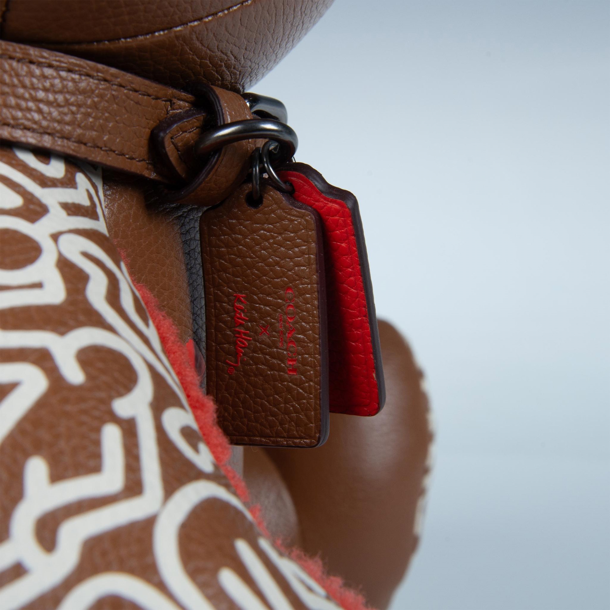 Keith Haring | Coach Keith Haring Collaboration Plush Leather Teddy ...