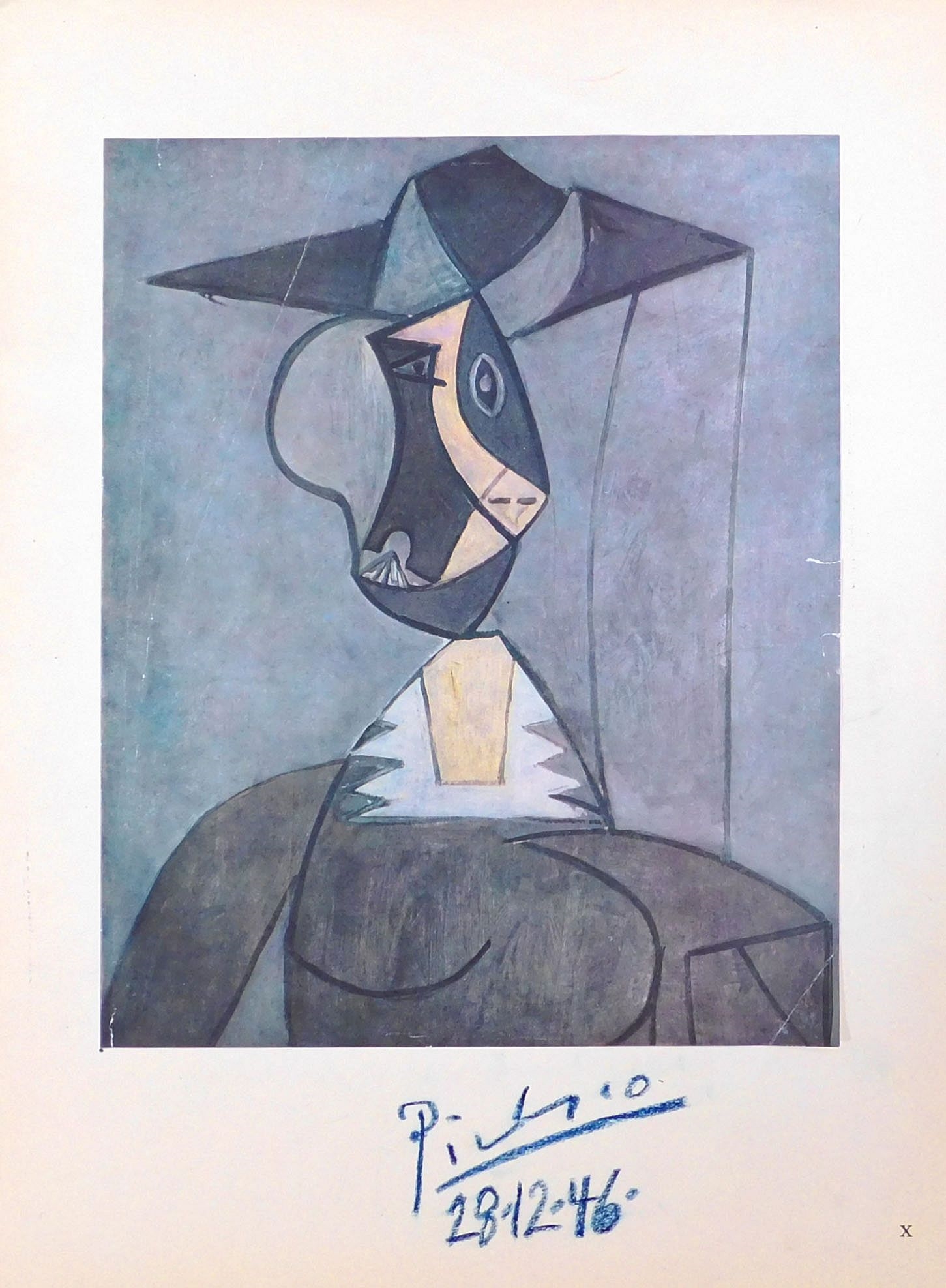 Pablo Picasso | Fumeur (1964) | MutualArt