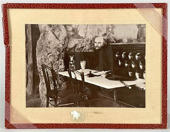 Paul Marsan Dornac | Paul Verlaine at the Café Procope Photo by Dornac ...