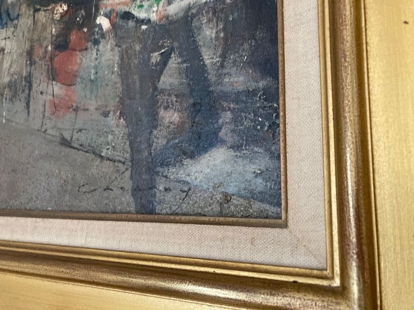 Jean Claude Chesnay | Boulevard parisien pavoisé | MutualArt