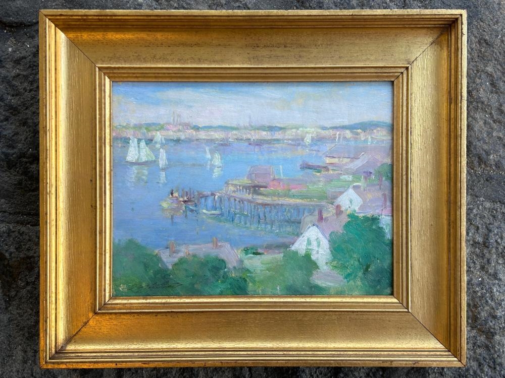 Charles Webster Hawthorne | Harbor | MutualArt