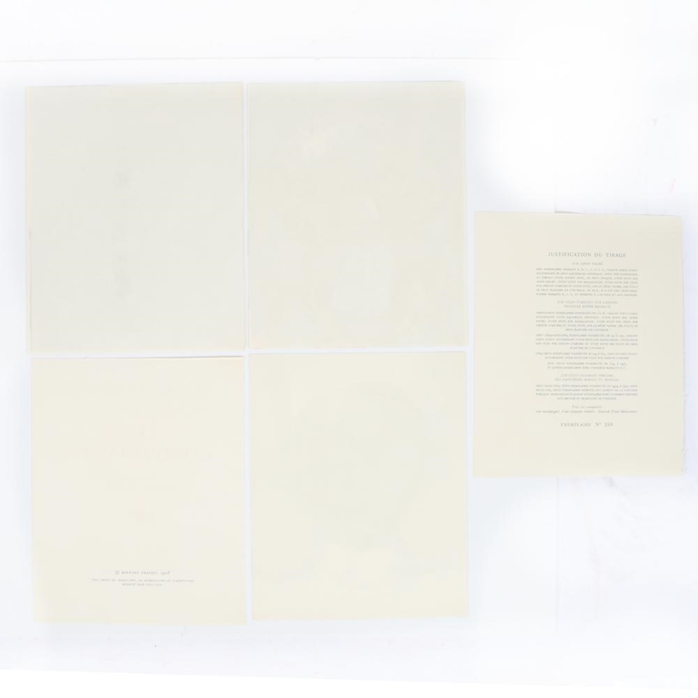 Walter Spitzer | three original portrait lithographs for André Malraux ...