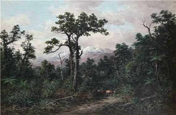 William George Baker | New Zealand Bush Scene | MutualArt