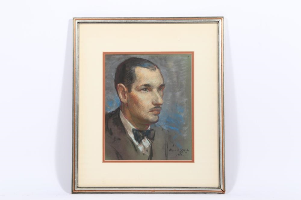 Elmer Edward Taflinger | male portrait | MutualArt