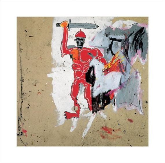 Jean-Michel Basquiat | Red Joy (1984) | MutualArt