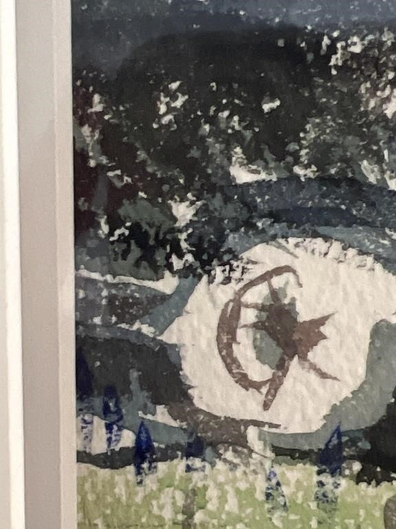 Charles Frederick Wiley | Charles Wiley Signed Watercolor Painting ...