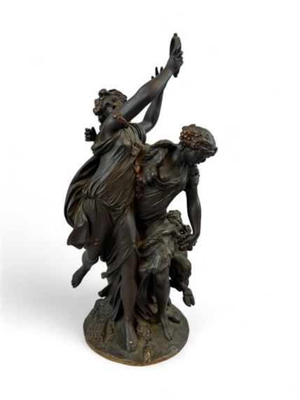 Henri Picard | Dance of the Bacchae with a child saty | MutualArt