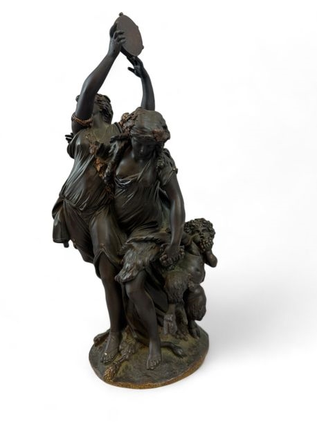 Henri Picard | Dance of the Bacchae with a child saty | MutualArt