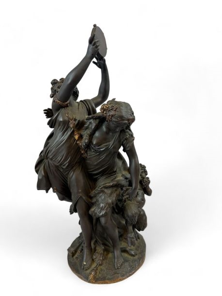 Henri Picard | Dance of the Bacchae with a child saty | MutualArt