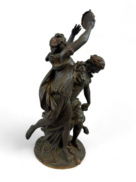 Henri Picard | Dance of the Bacchae with a child saty | MutualArt