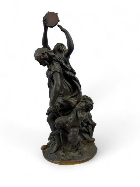 Henri Picard | Dance of the Bacchae with a child saty | MutualArt