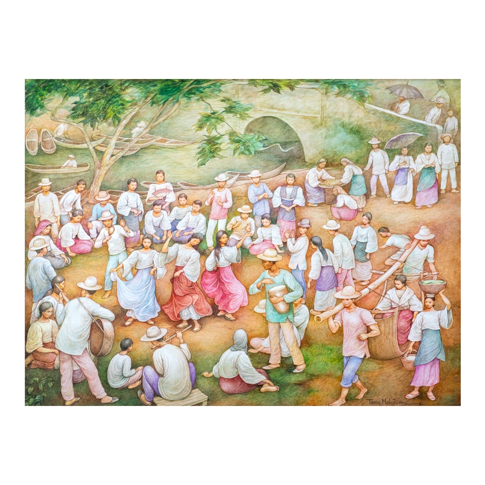 Tony Mahilum | Fiesta (1991) | MutualArt