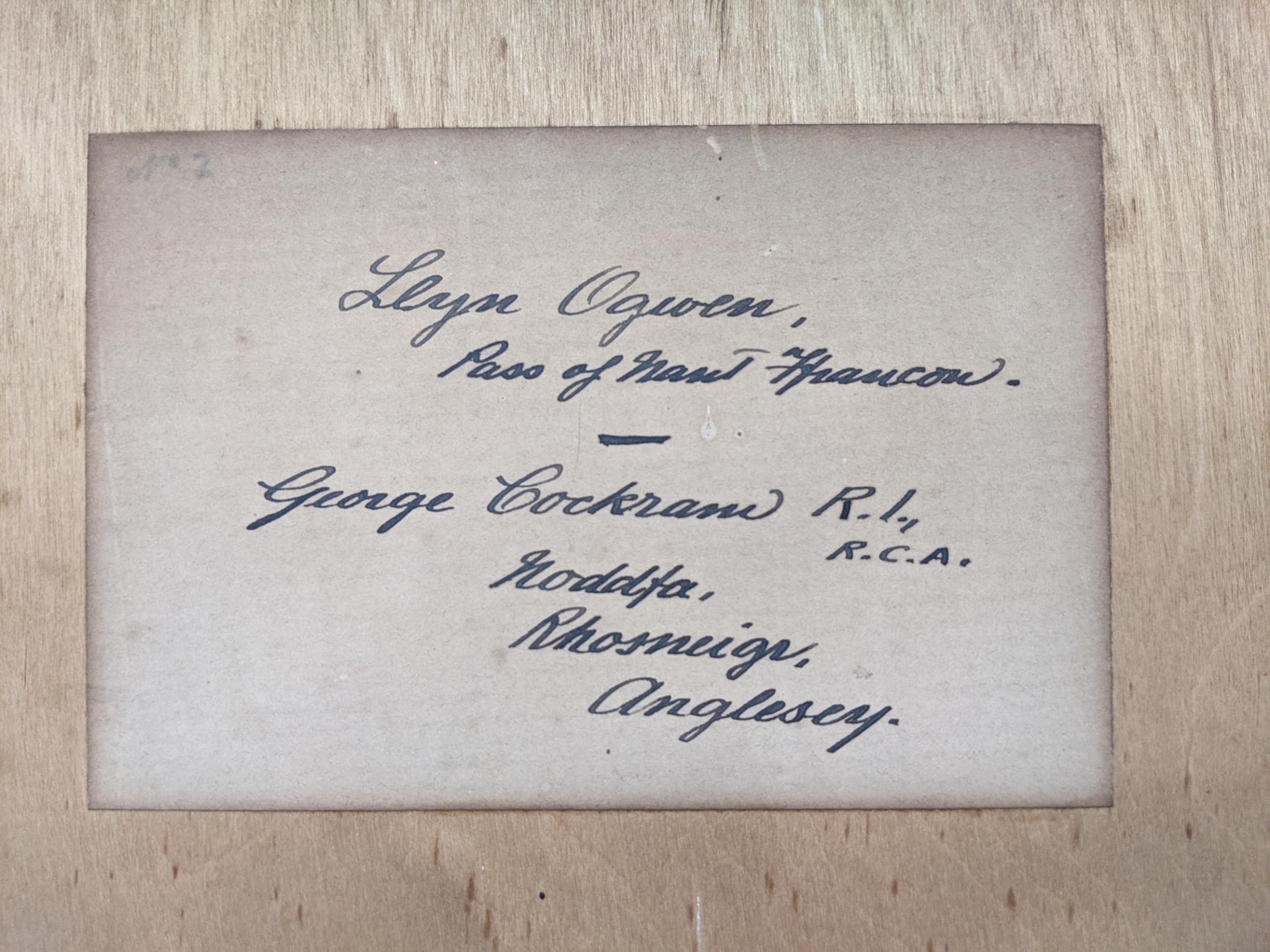 George Cockram | A watercolour depicting a Welsh mountain scene with ...