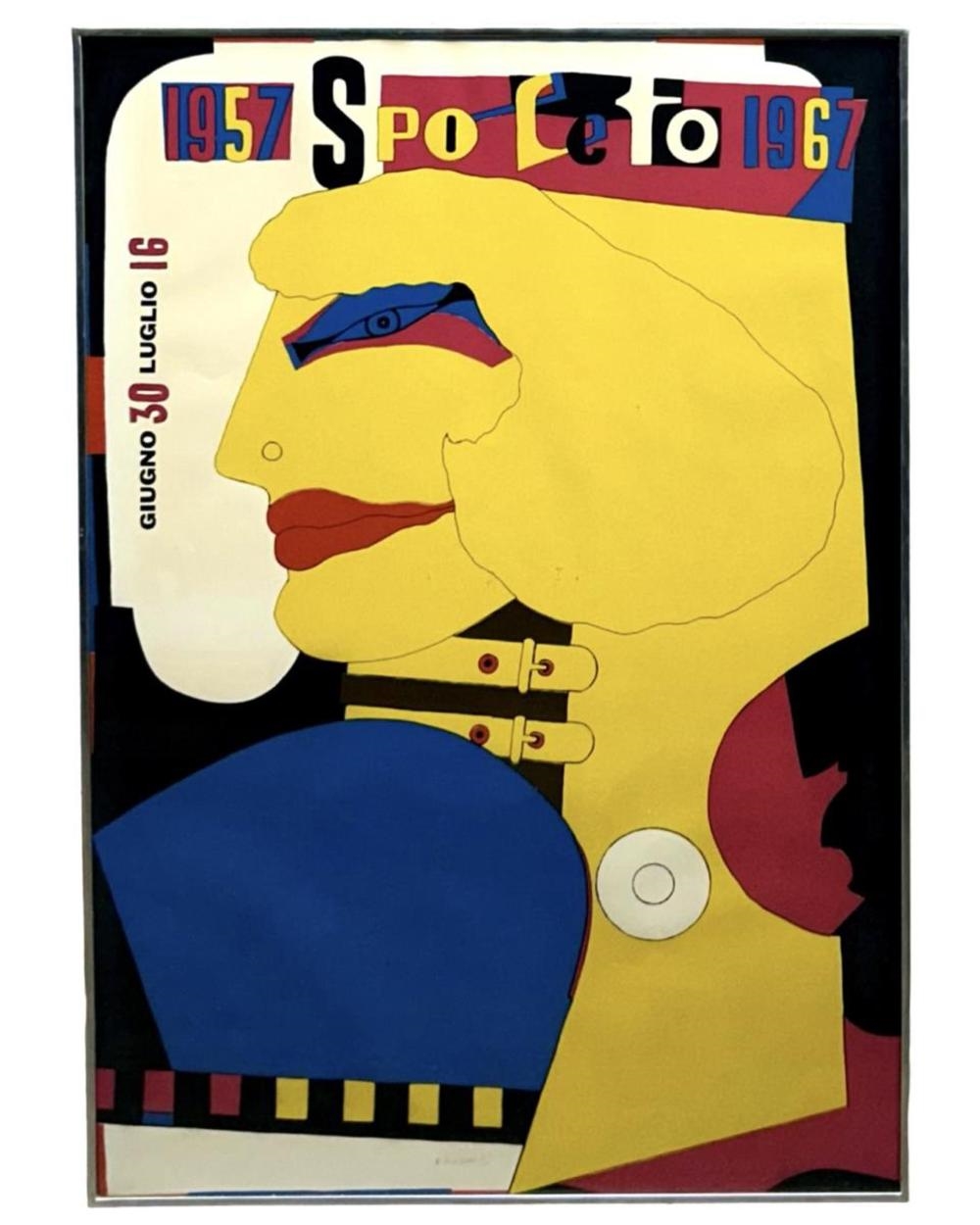 Richard Lindner | Signed Richard Lindner Spoleto Festival Poster | MutualArt