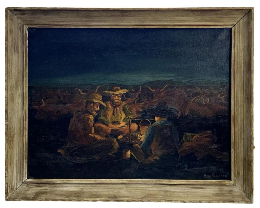 Ray Swanson | Signed Ray Swanson Landscape Oil on Canvas | MutualArt