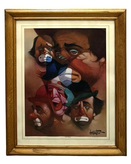 Chuck Oberstein | Clown Montage | MutualArt