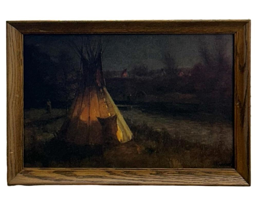 Joseph Henry Sharp | Indian Hunter | MutualArt