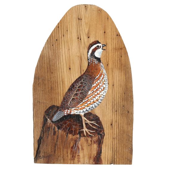 Duane Raver Jr. | Bobwhite Quail Plaque (Late 20th Century) | MutualArt