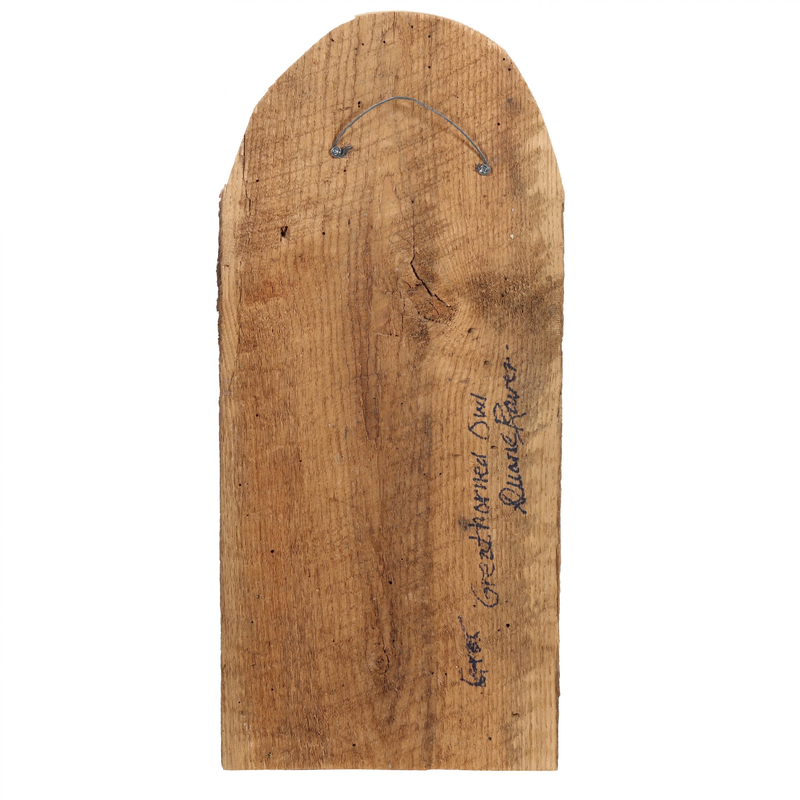 Duane Raver Jr. | Great Horned Howl Plaque (Late 20th Century) | MutualArt