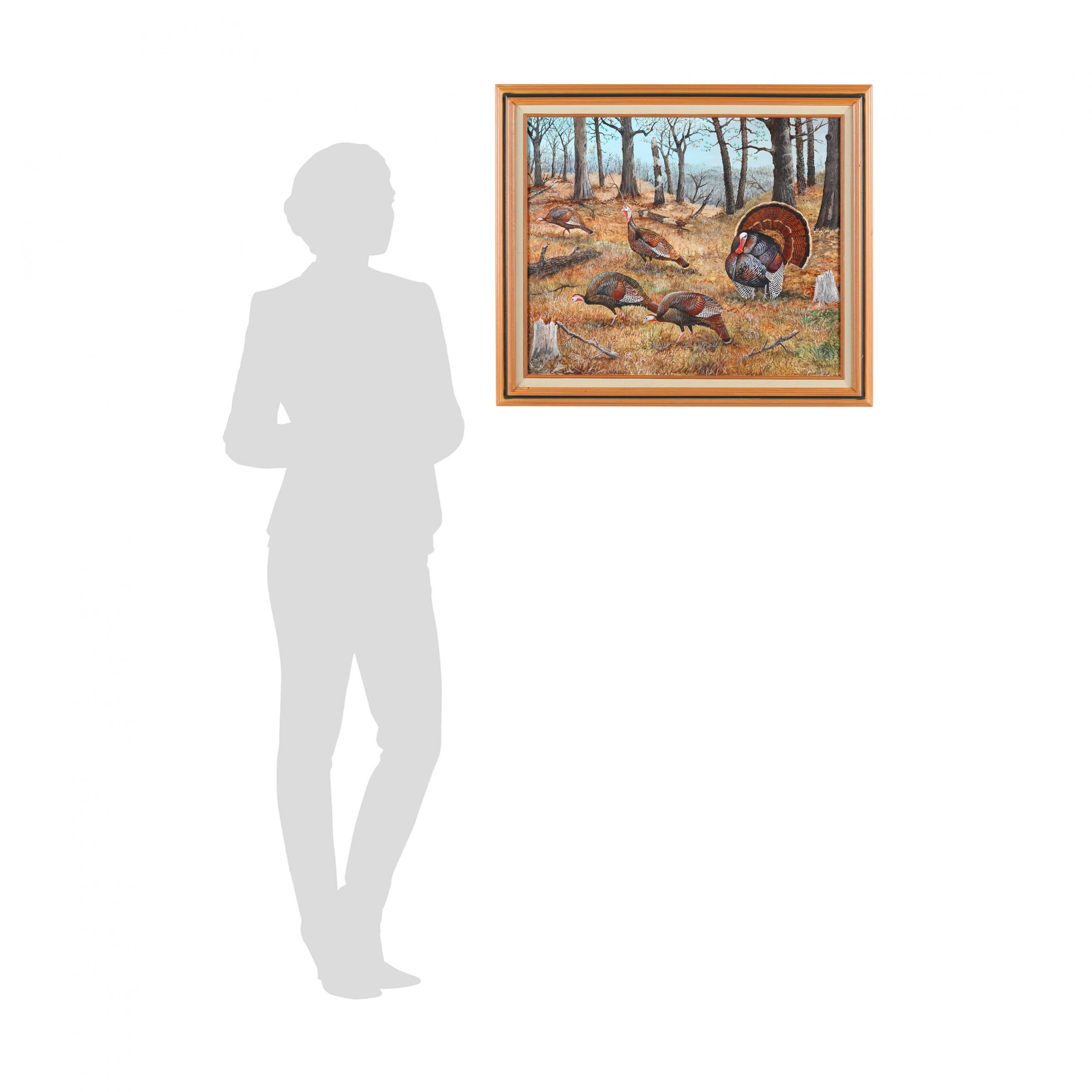 Duane Raver Jr. | North Carolina Wild Turkeys | MutualArt