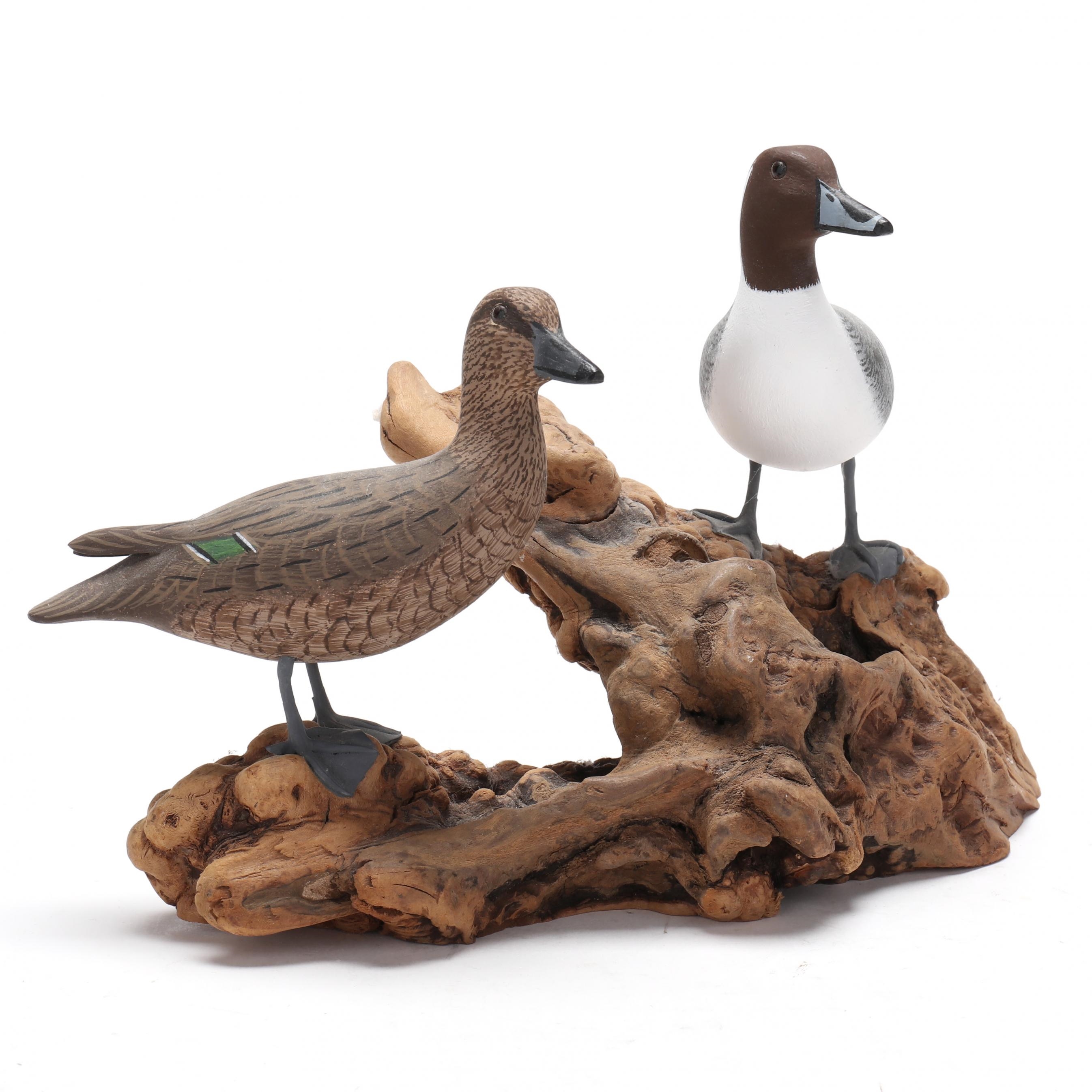 John And Patty Waterfield | Northern Pintail Pair (Circa 1995) | MutualArt
