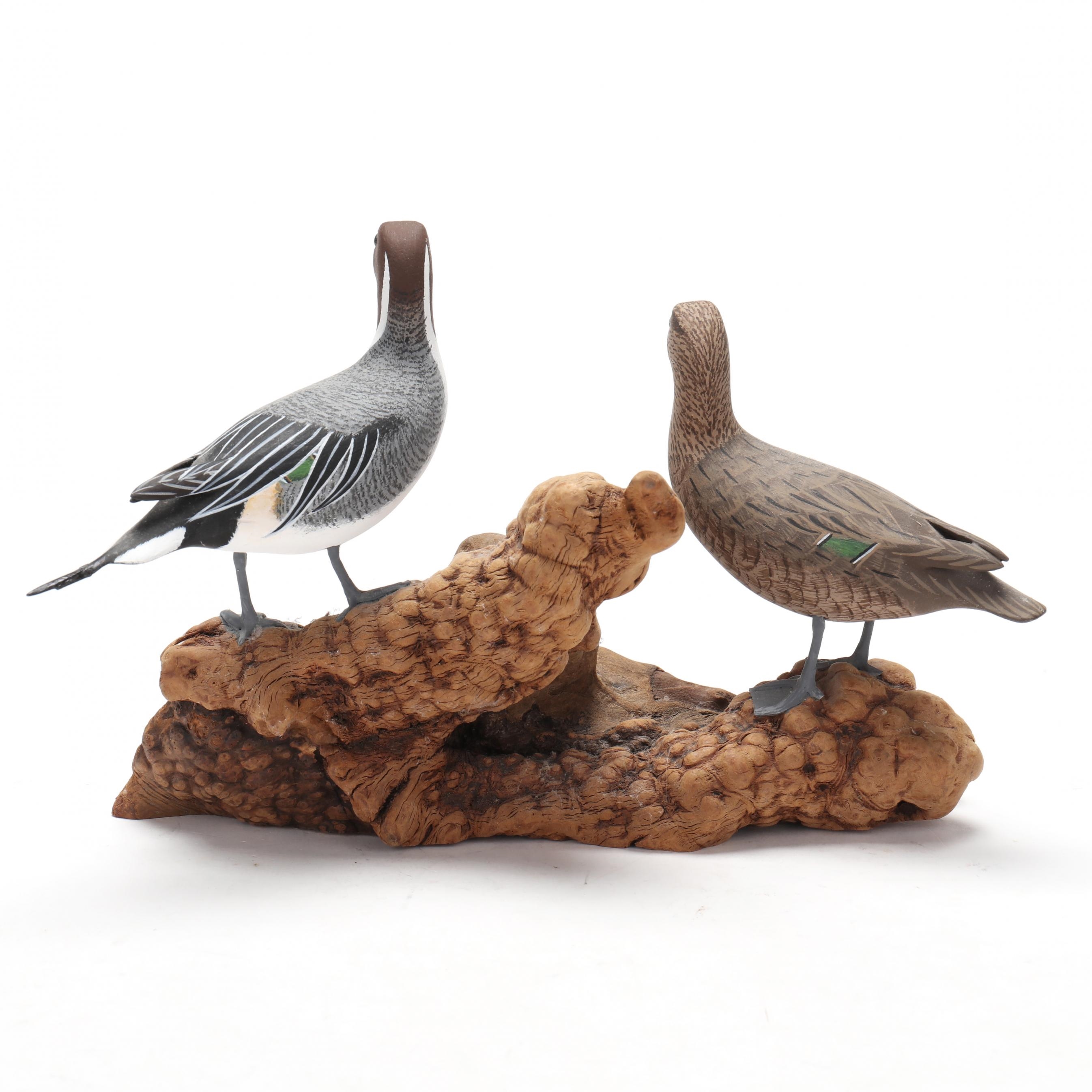 John And Patty Waterfield | Northern Pintail Pair (Circa 1995) | MutualArt