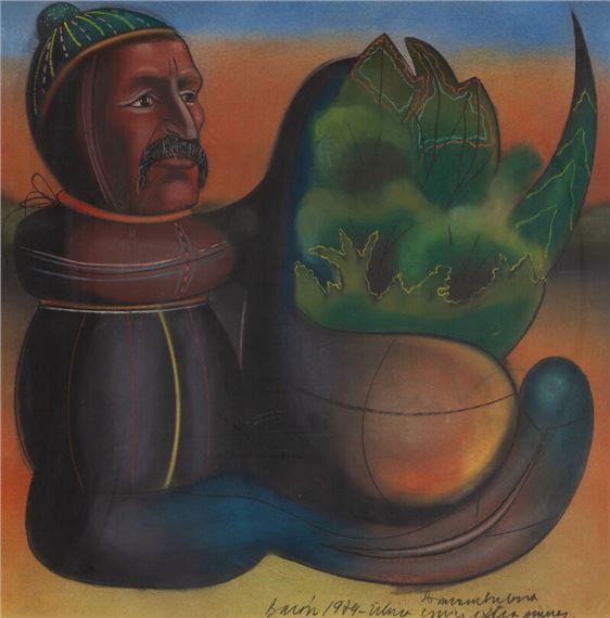 Karol Baron | Autoportrét (1979) | MutualArt