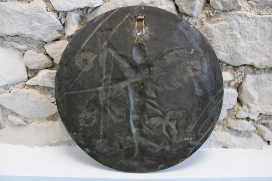 Jules-Edouard Roiné | Patriotic bronze bas-relief by Jules Edouard ...