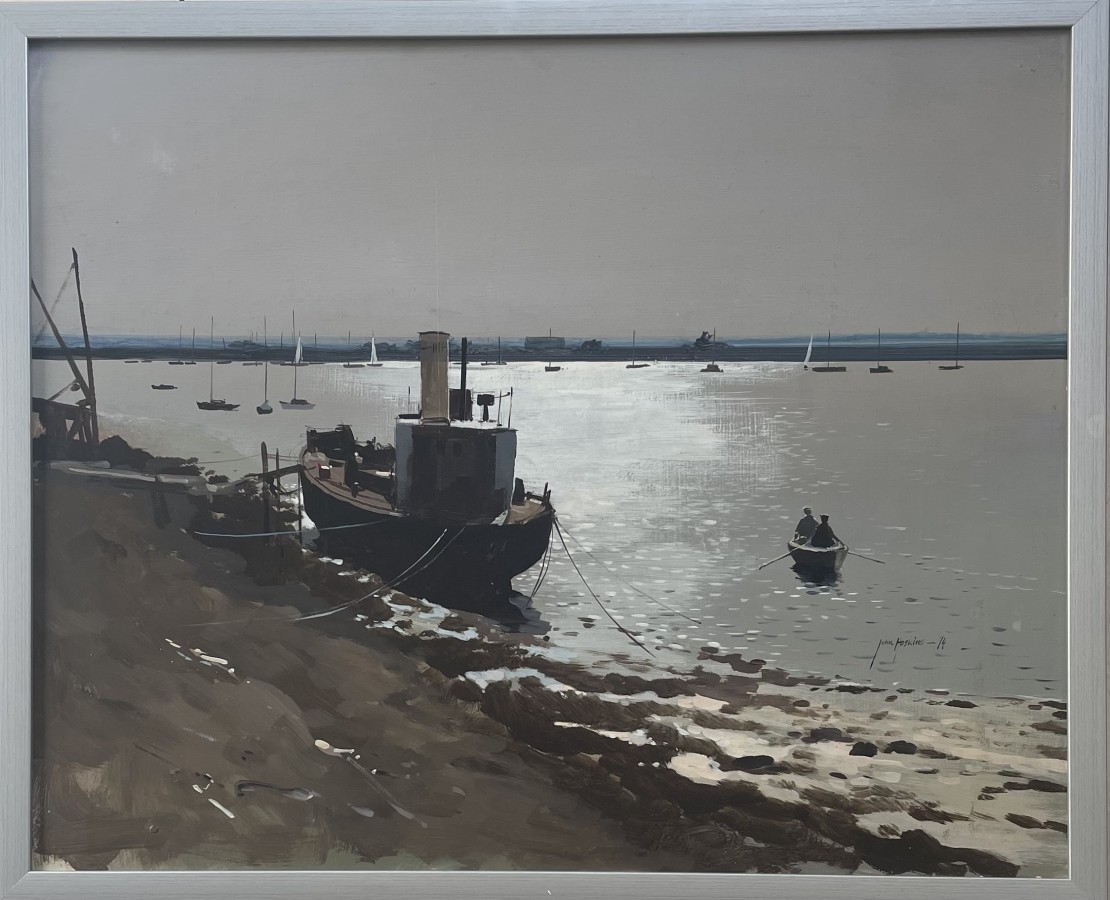 John Haskins | Marine landscape (1974) | MutualArt