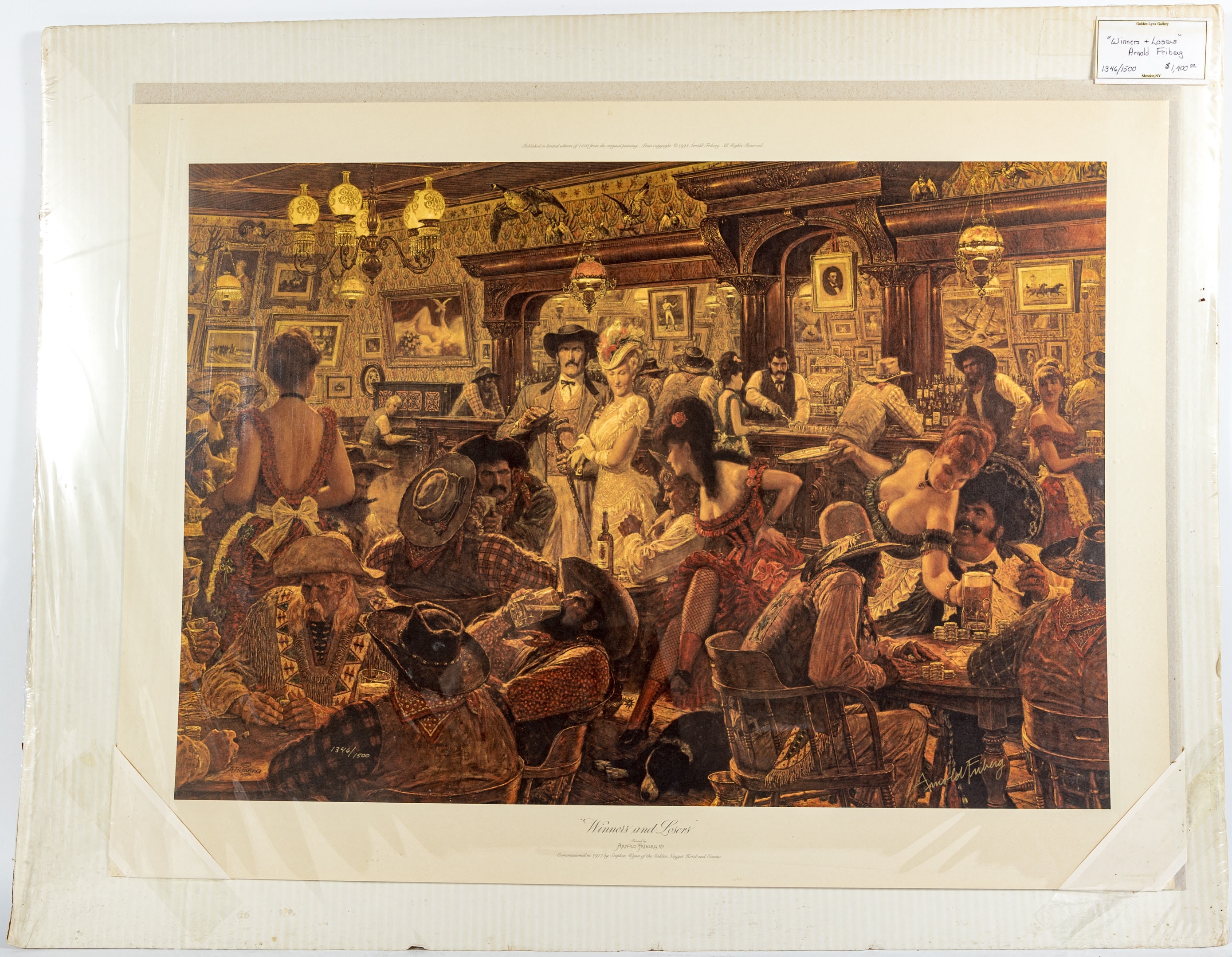 Arnold Friberg | Winners and Losers | MutualArt