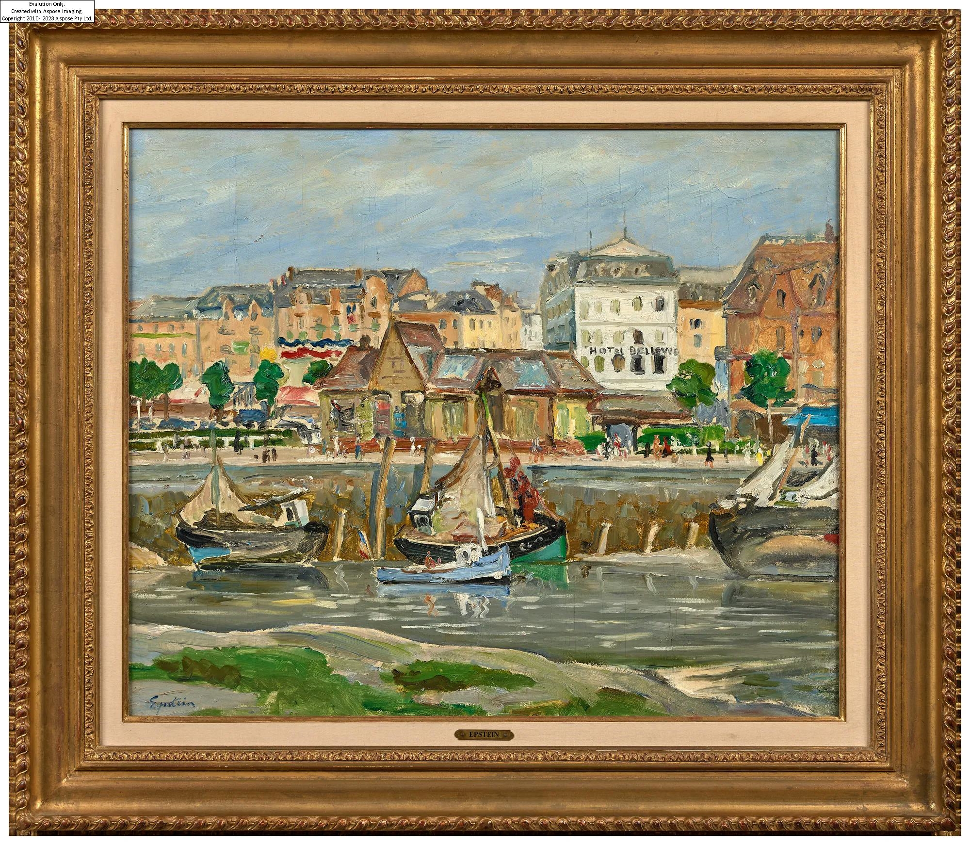 Henri Epstein | Vue de port | MutualArt
