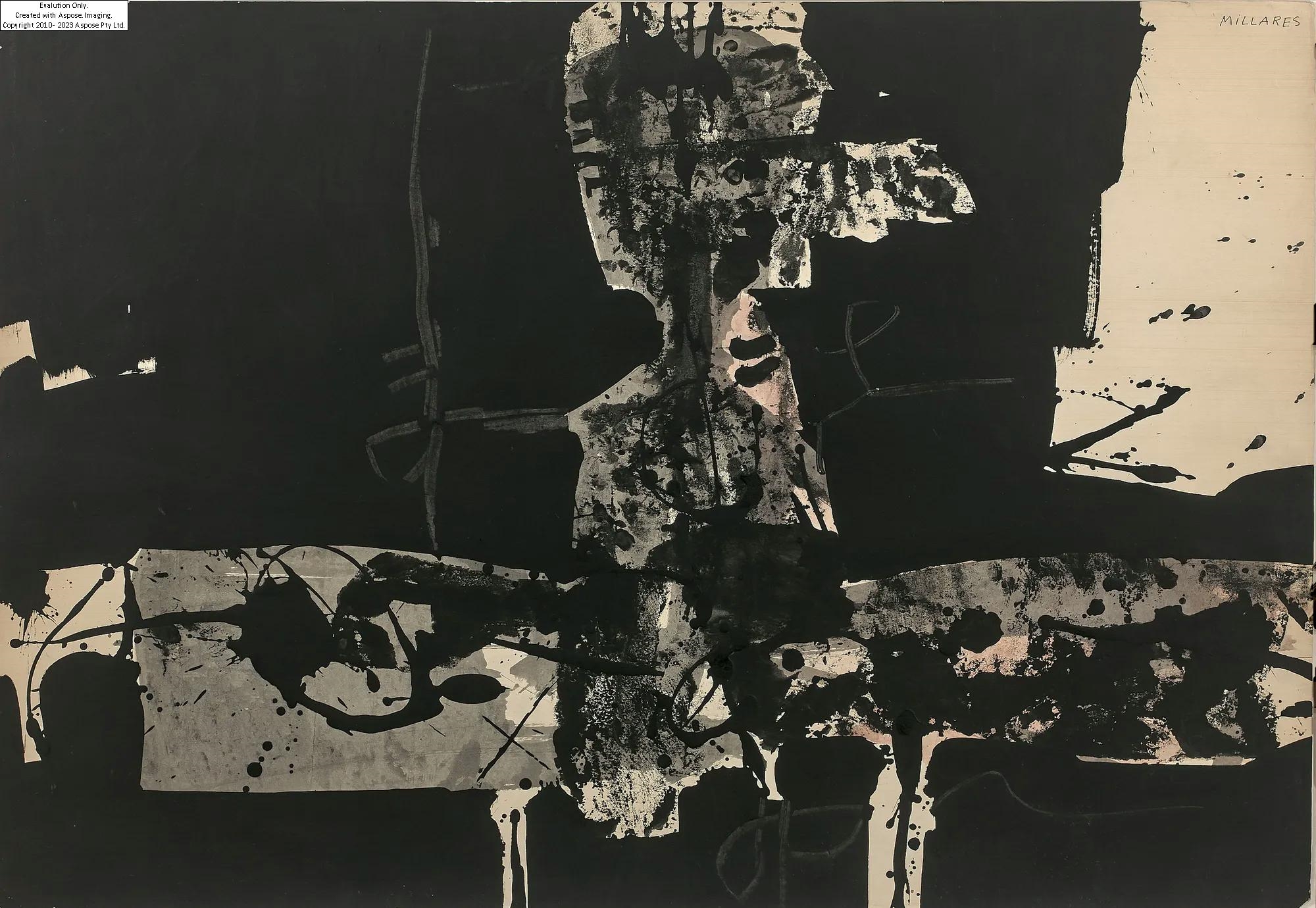 Manolo Millares | Homunculo (1966) | MutualArt