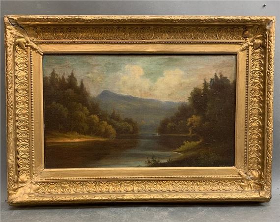 J. H. Guy | JH Guy. Oil on Board. Landscape | MutualArt