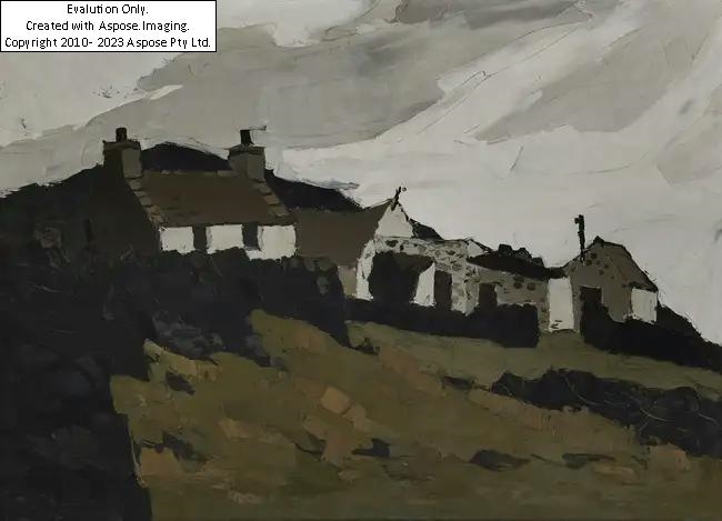 Kyffin Williams | Farm Mynydd Bodafon (1950s) | MutualArt