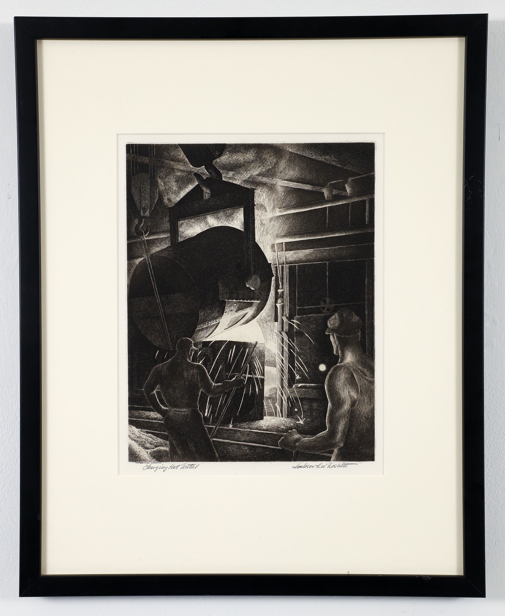 Jackson Lee Nesbitt | Jackson Lee Nesbitt Charging Hot Metal Signed ...