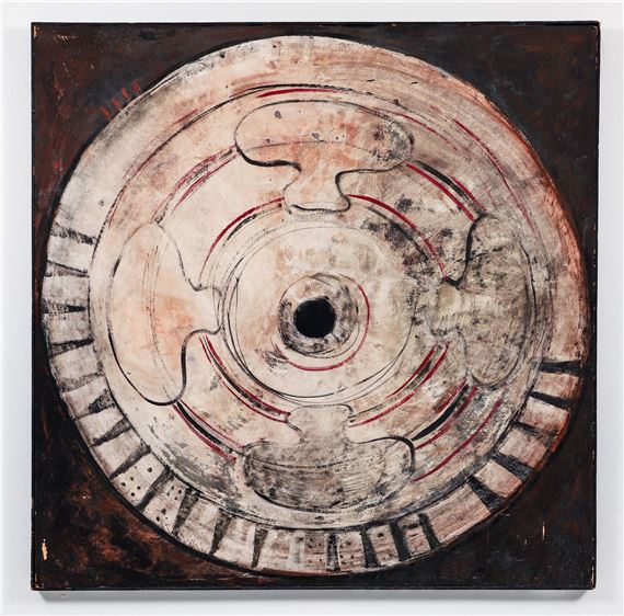 Louise Pershing | Louise Pershing Abstracted Eyeball Oil on Masonite ...